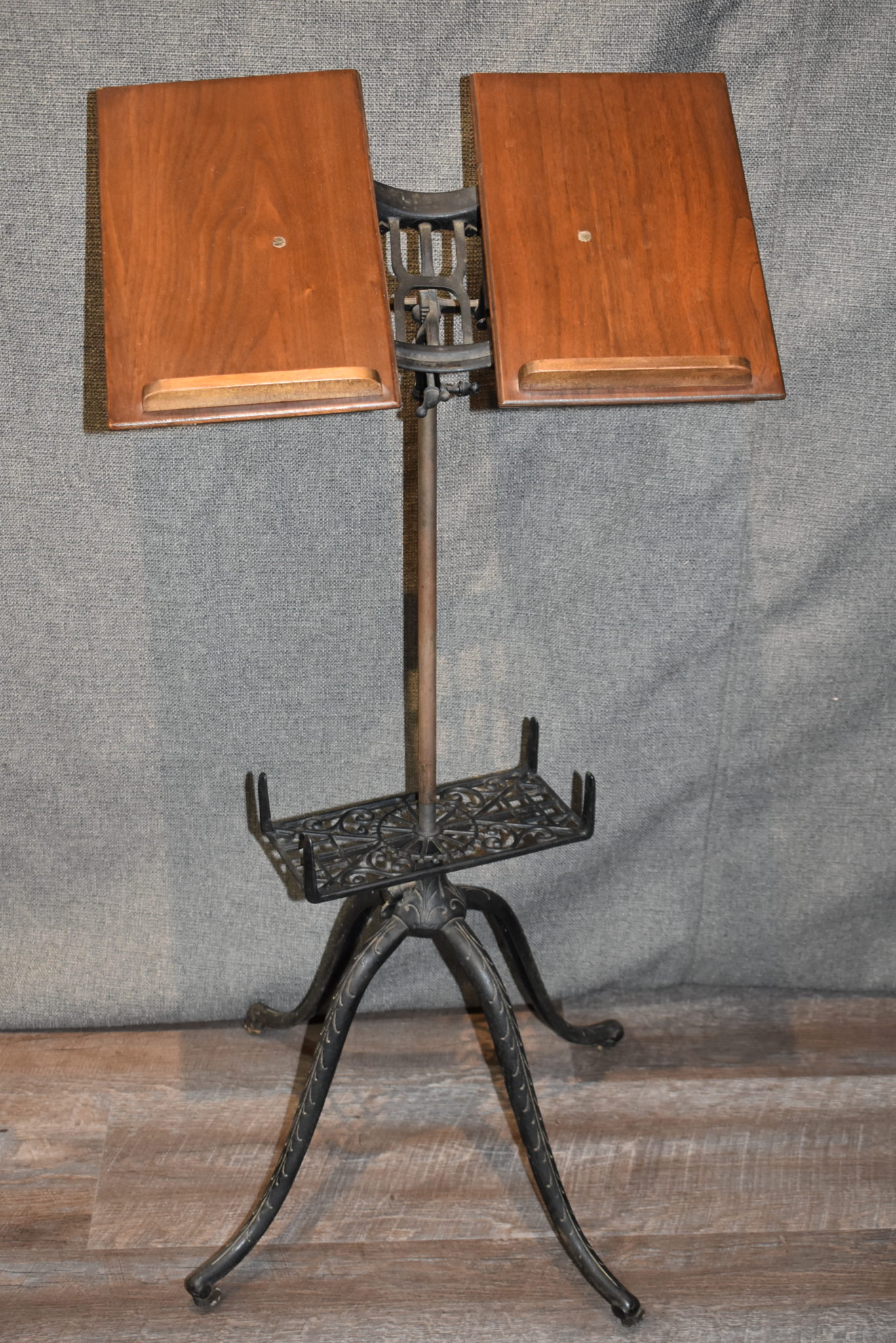Walnut Dictionary Stand | Memory Lane Antiques
